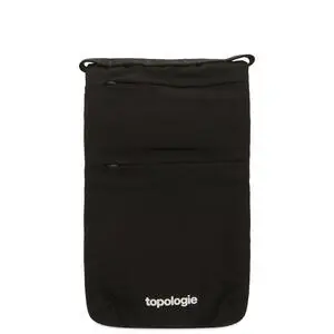 TOPOLOGIE Phone Sacoche Bag - Black Tech Sateen