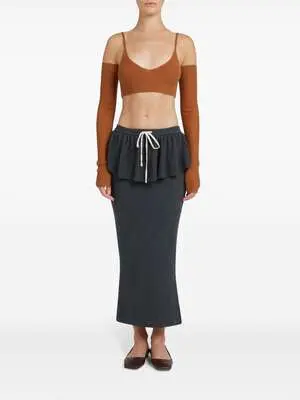Cashmere In Love Arm Warmers - Brown