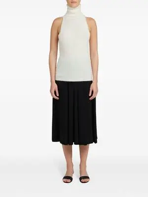Cashmere In Love Sleeveless Top - White