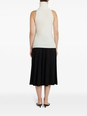 Cashmere In Love Sleeveless Top - White