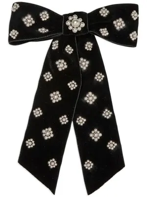 JENNIFER BEHR Margaret Bow Barrette - Neutrals