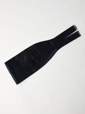 Brunello Cucinelli Satin Cummerbund - Blue