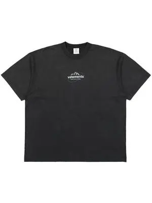 Vetements Spring Water Logo T-shirt - Black