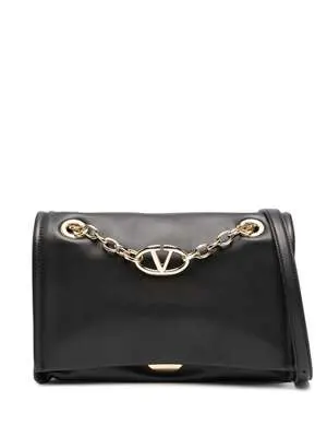 Valentino Garavani Vlogo Signature Shoulder Bag - Black
