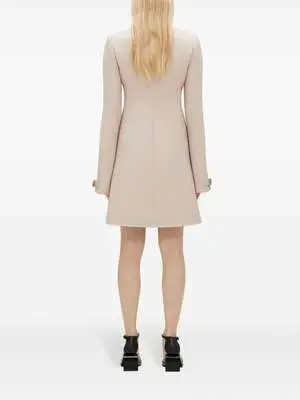 COURREGES Ellipse Twill Asymmetric Coat