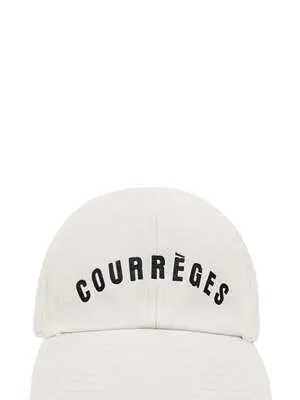 COURREGES Logo-embroidered Baseball Cap