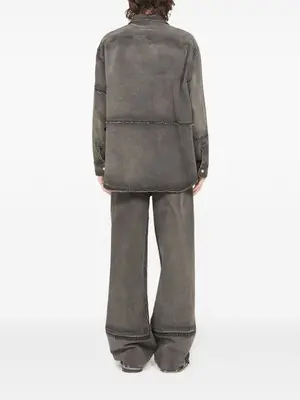 MAISON MARGIELA Raw-cut Detail Cotton Shirt