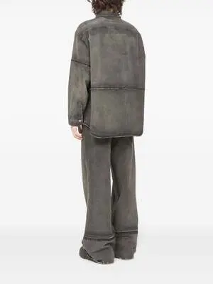 MAISON MARGIELA Raw-cut Detail Cotton Shirt