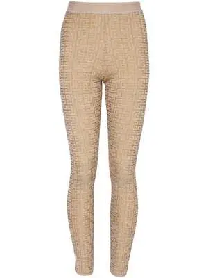 Balmain Labyrinth Knitted Leggings