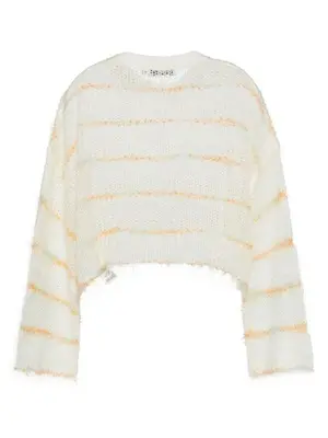 B+AB Round-neck Long-sleeved Top