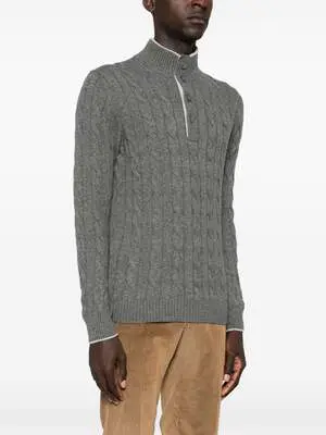 BARBA NAPOLI Cable-knit Sweater