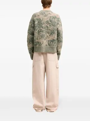 Ami Jacquard Wool-blend Jumper