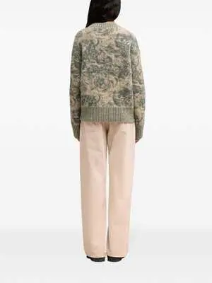 Ami Jacquard Wool-blend Jumper