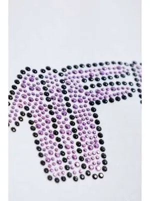 Dsquared2 Rhinestone-embellished T-shirt