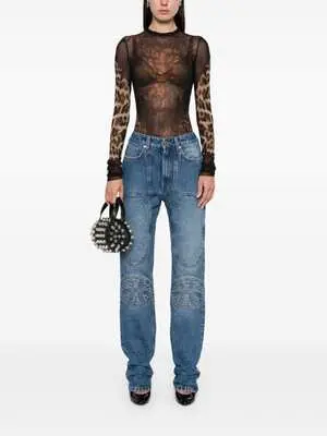 Jean Paul Gaultier Faded Jeans For Women