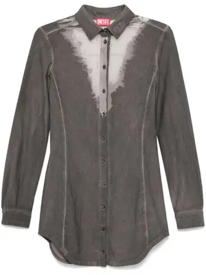 DIESEL® Shirt Mini Dress
