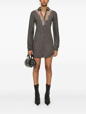 DIESEL® Shirt Mini Dress