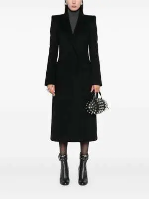 Alexander McQueen Stacked Shoulder Tailored Coat