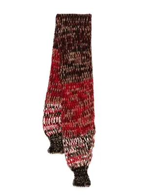 ROBERTO COLLINA Mélange Scarf - Black
