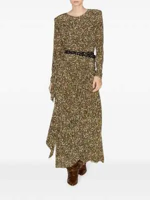 Isabel Marant Étoile Zeidi Leopard Print Dress