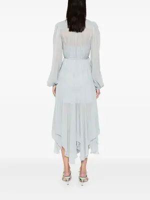 Zimmermann Eden Midi Dress - Blue | Editorialist