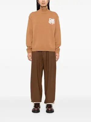 Maison Kitsuné Fox Head Intarsia Jumper