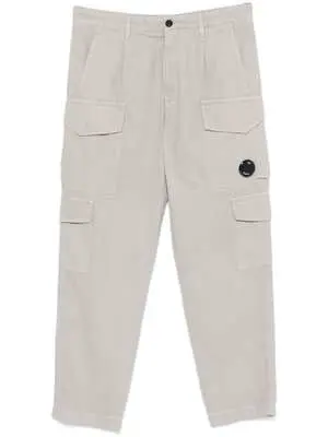 C.P. COMPANY Lens-detail Cargo Trousers - Grey
