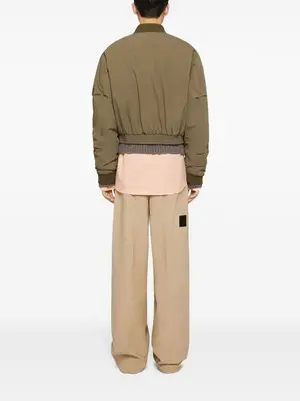 Givenchy Pleated Wide-leg Trousers - Neutrals