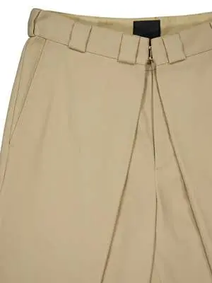 Givenchy Pleated Wide-leg Trousers - Neutrals