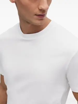 BOSS Regular-fit T-shirt In Mercerized Cotton