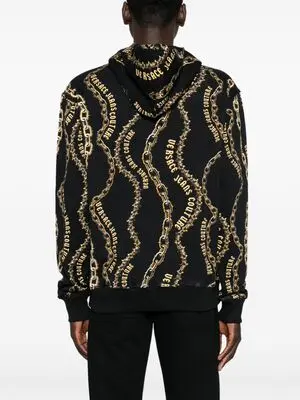 Versace Chain Couture Hoodie