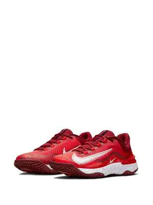 Nike Alpha Huarache Elite 4 Turf Varsity Sneakers - Red