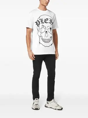 Philipp Plein Skull-print T-shirt - White