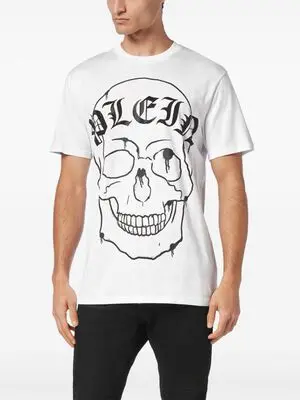 Philipp Plein Skull-print T-shirt - White