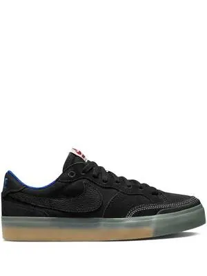 Nike Sb Zoom Pogo Plus Premium Gum Sneakers - Black