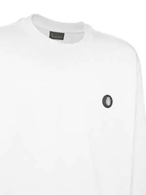 BILLIONAIRE Logo-plaque Sweatshirt - White
