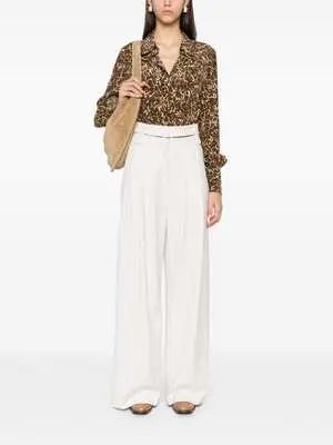 Isabel Marant Teysa Leopard Print Shirt