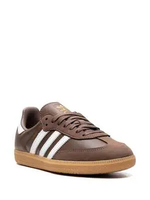 Adidas Samba Og Earth Strata Gum Sneakers - Brown