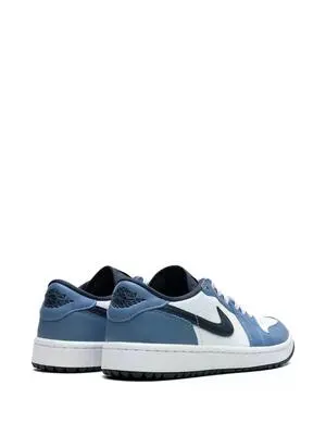 JORDAN Air 1 Low Golf Aegean Storm Sneakers - White