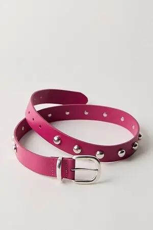 Free People Rhodes Studded Leather Belt Love Potion