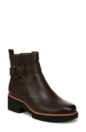 Naturalizer Darry Moto Bootie - Coffee Bean Brown