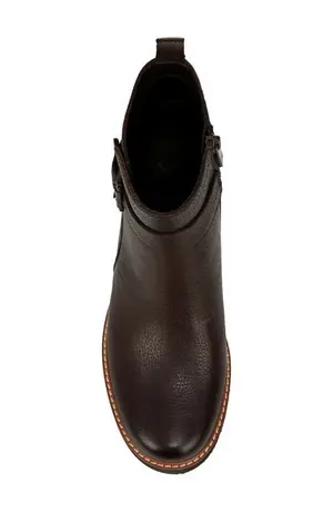 Naturalizer Darry Moto Bootie - Coffee Bean Brown
