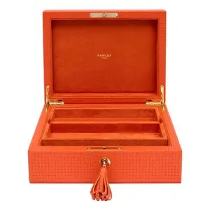 RAPPORT LONDON Aura Large Jewellery Box - Orange