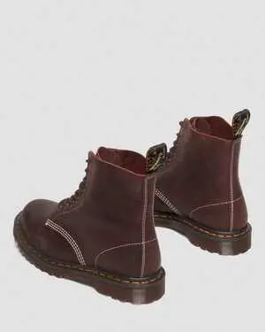 Dr. Martens 1460 Made In England Leather Boots - Brown