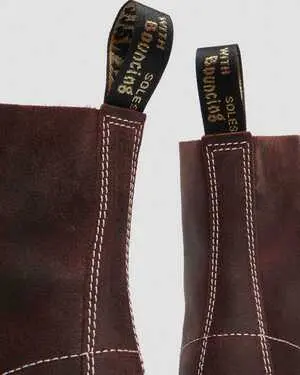 Dr. Martens 1460 Made In England Leather Boots - Brown
