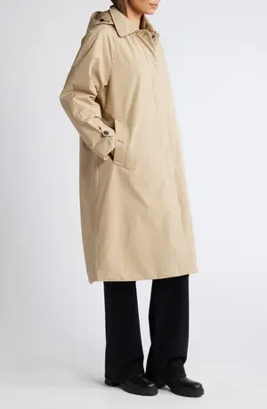 SAVE THE DUCK Zoey Water Repellent Coat - Stardust Beige