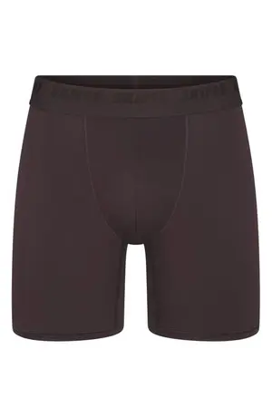 SKIMS 5-inch Stretch Modal Boxer Briefs - Iron