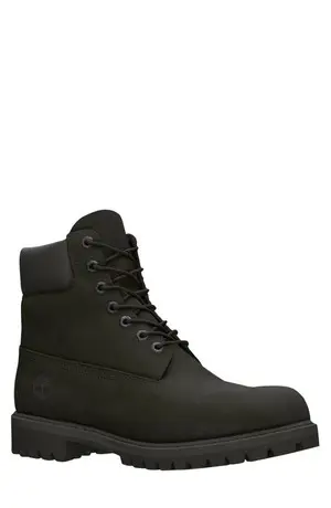 Timberland Premium 6-inch Waterproof Boots - Black/black