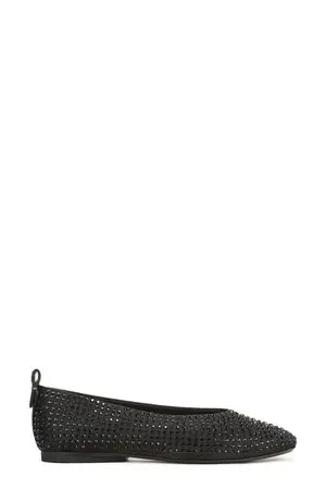 27 EDIT NATURALIZER Carla Embellished Flat - Black/jet
