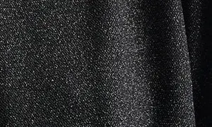 Misook Sparkle Feather Trim Jacket